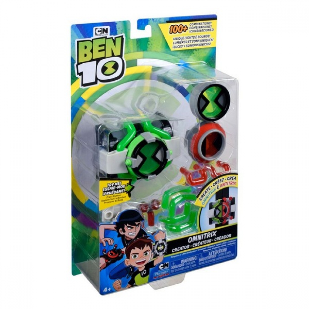 BEN 10 OMNITRIX CREATOR - Направи си сам - FT/76990/76993/1000114 - BG ...