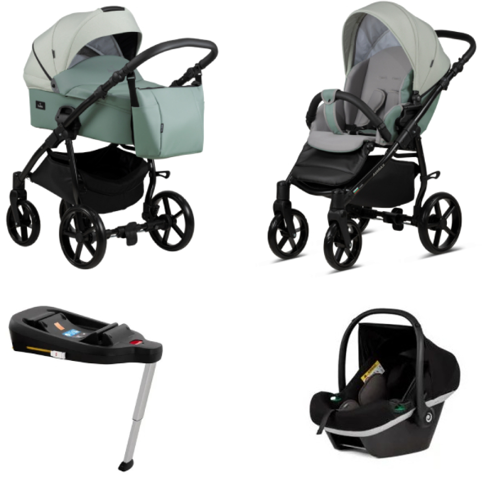 Buba Karina Light - Бебешка количка 4в1 - BGH/bundle - BG Hlapeta.com