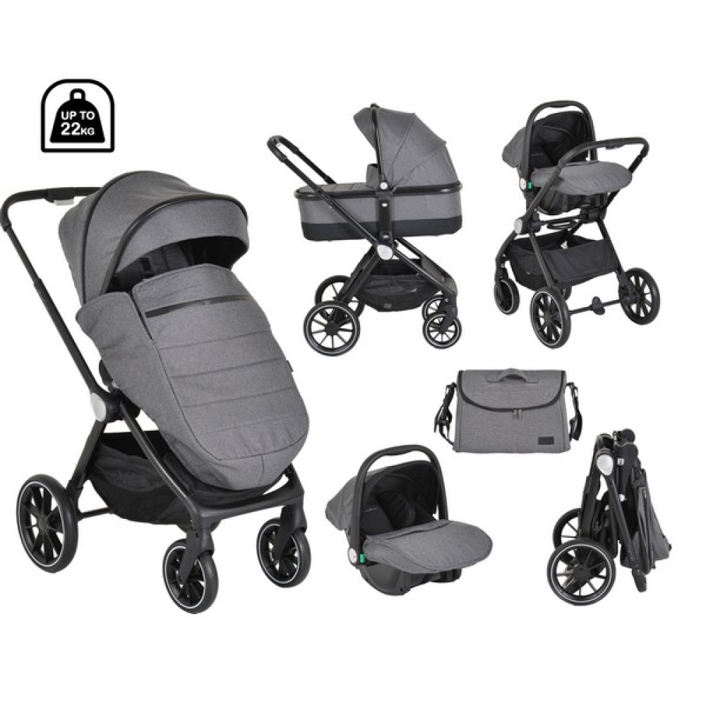 Cangaroo Christiano - Комбинирана количка 3 в 1 - MN/ - BG Hlapeta.com