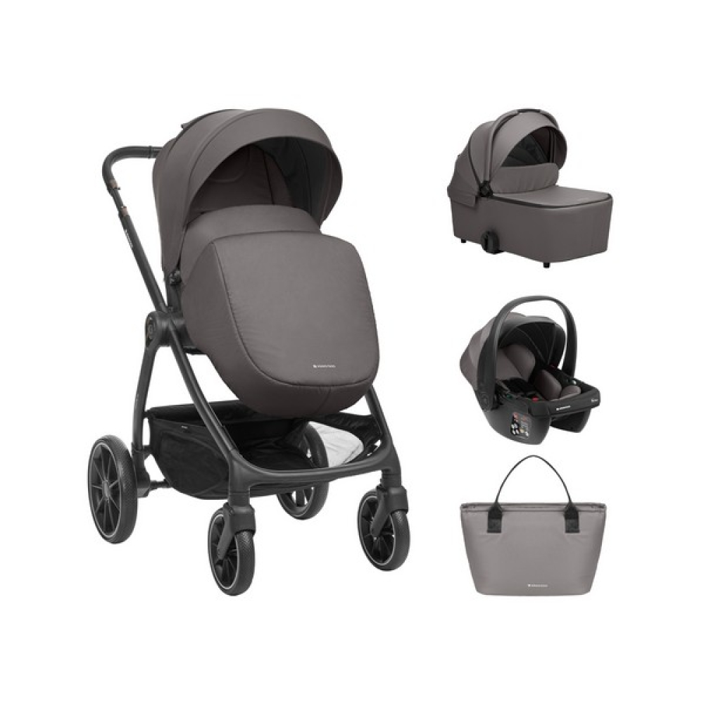 Kikkaboo Modena - Комбинирана количка 3в1 с кош за новородено - HG ...