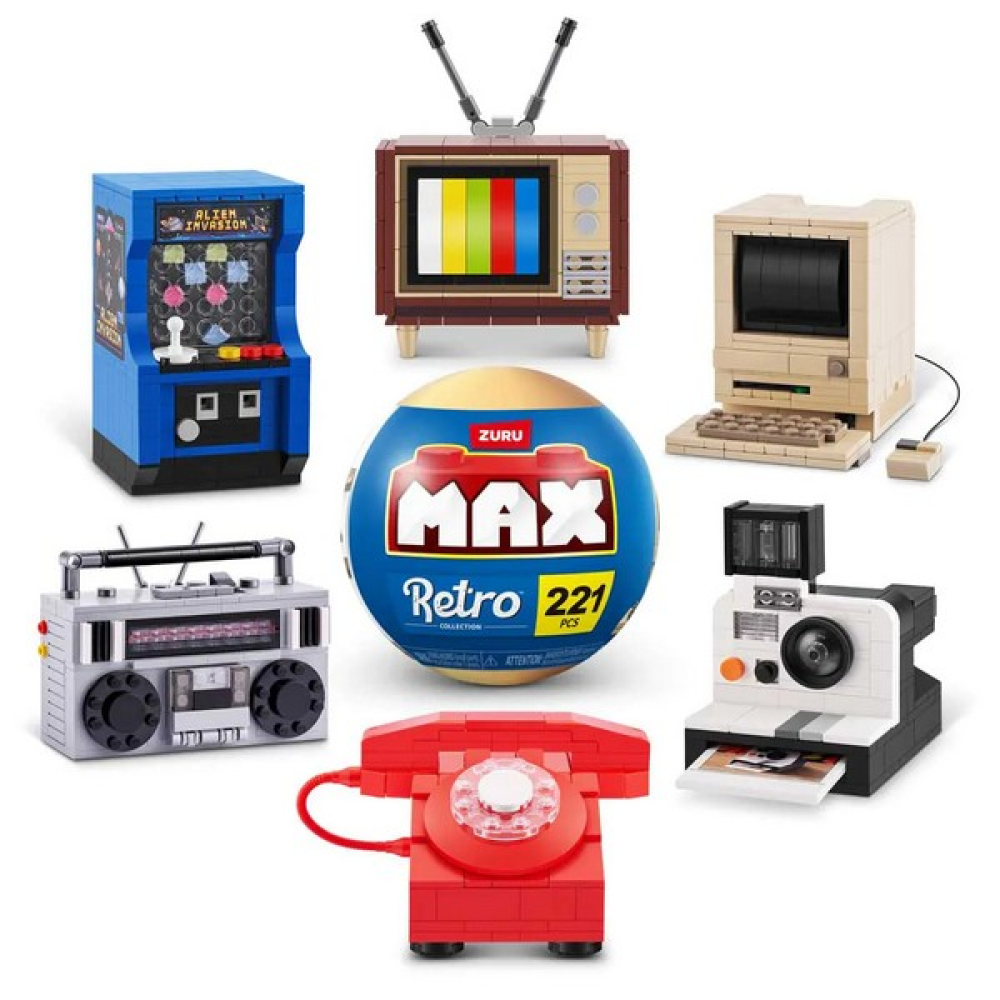 Zuru MAX Retro Ретро вещи - Конструктор, асортимент - FT/83185/1011507 ...