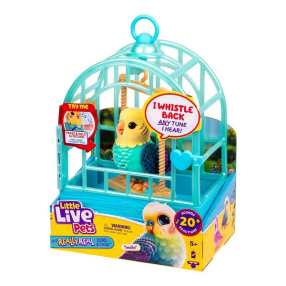 Little Live Pets Really Real Bird - Интерактивно Пиле в Клетка - FT ...